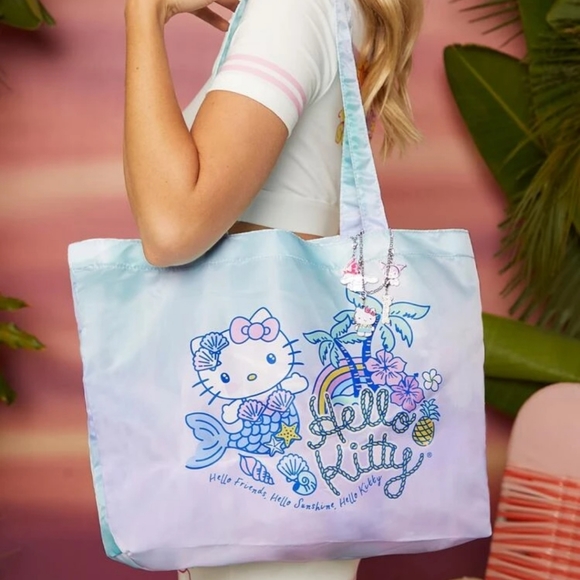 Hello Kitty | Bags | Shein X Hello Kitty Ombre Tote Bag | Poshmark